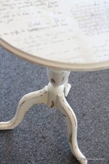 Mod Podge Tabletop - Refresh Restyle