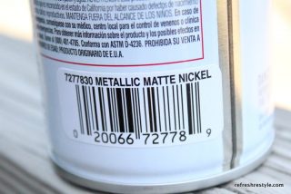 How to Spray Paint Hardware - Refresh Restyle