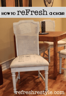 How to refresh a Chair - Refresh Restyle