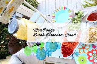 Decoupage with Mod Podge Chair Refresh - Refresh Restyle