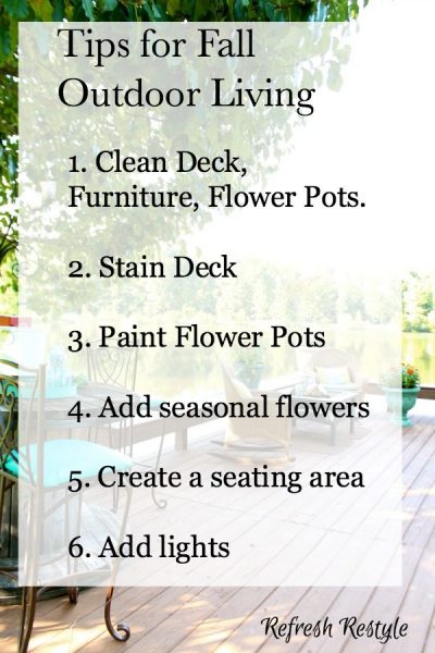 Tips for Sprucing Up for Fall - Refresh Restyle