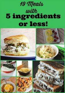 Five Ingredients or Less Recipes - Refresh Restyle