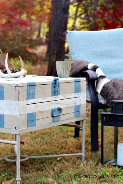 DIY Side Table Makeover - Refresh Restyle