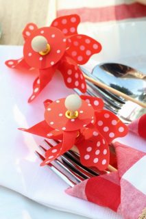 Patriotic Red White and Blue Decor - Refresh Restyle