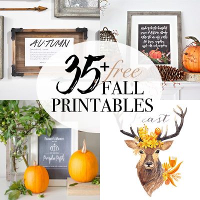 Welcome Fall + 35 Free Printables - Refresh Restyle