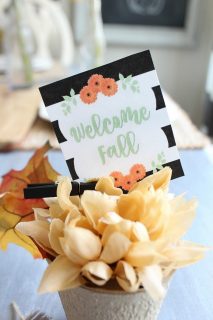 Welcome Fall + 35 Free Printables - Refresh Restyle