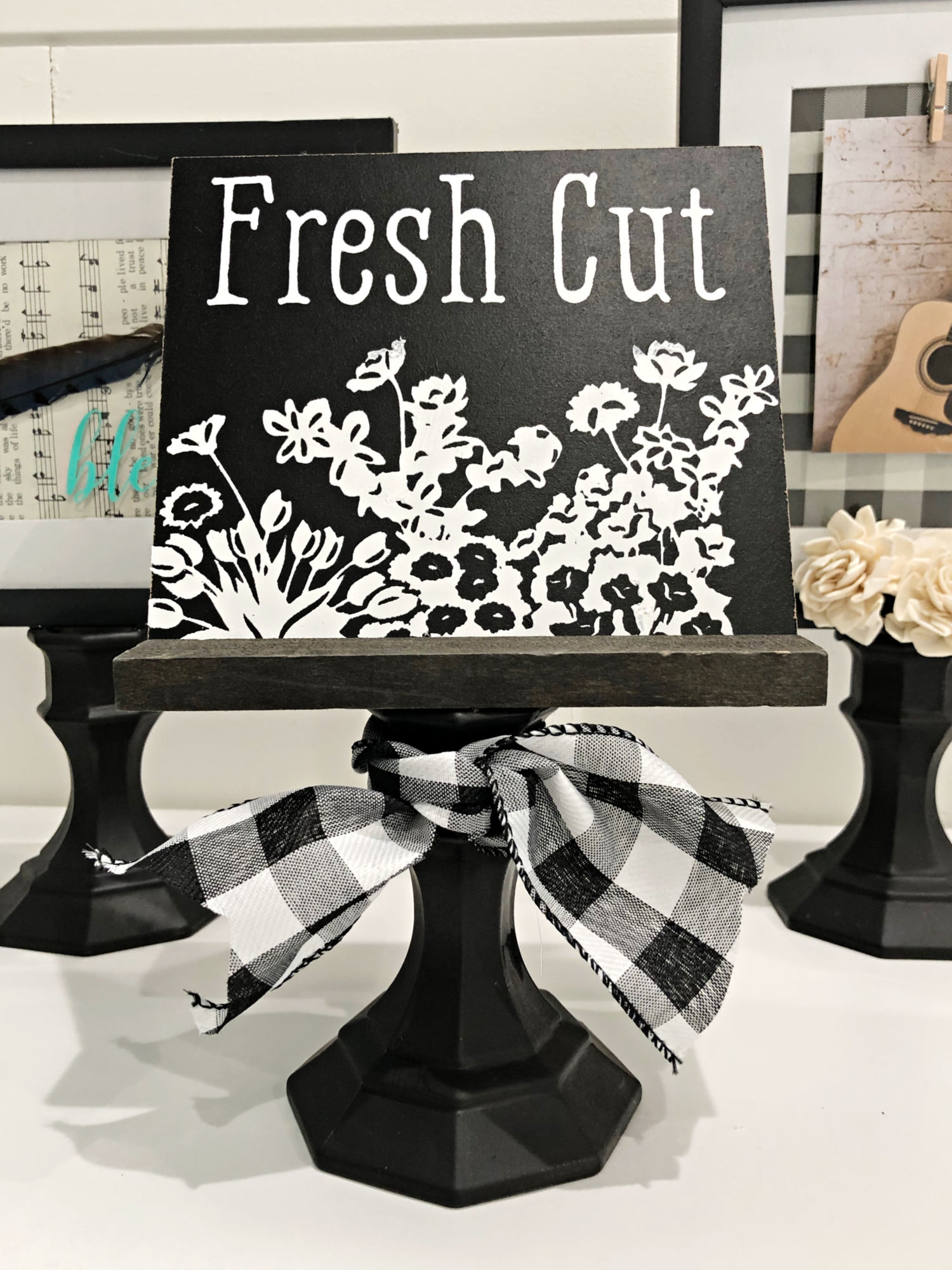 DIY Pedestal Frame easy and affordable | Refresh Restyle