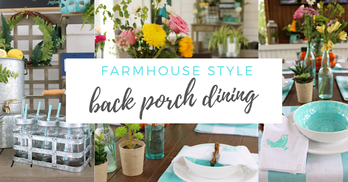 Affordable Back Porch Entertaining Ideas | Refresh Restyle