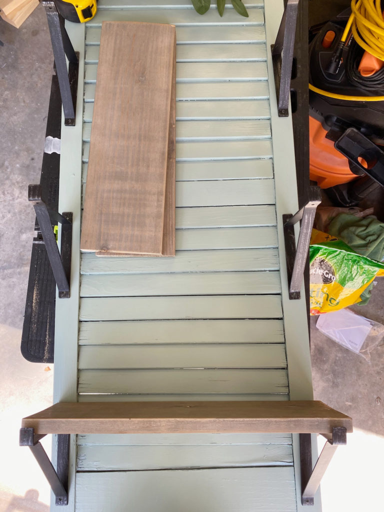 Shutter Shelf DIY - Refresh Restyle