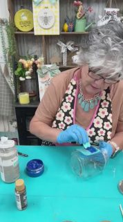 Beach Mason Jar Craft - Refresh Restyle