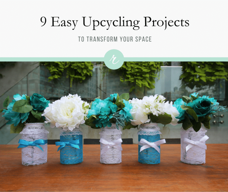 9 Easy Upcycling Projects to Transform Your Space - Refresh Restyle